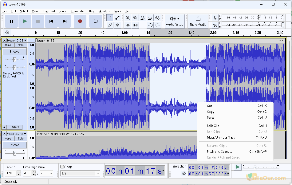 Audacity 2024 Free Download for Windows 11, 10, 8, 7/ Mac