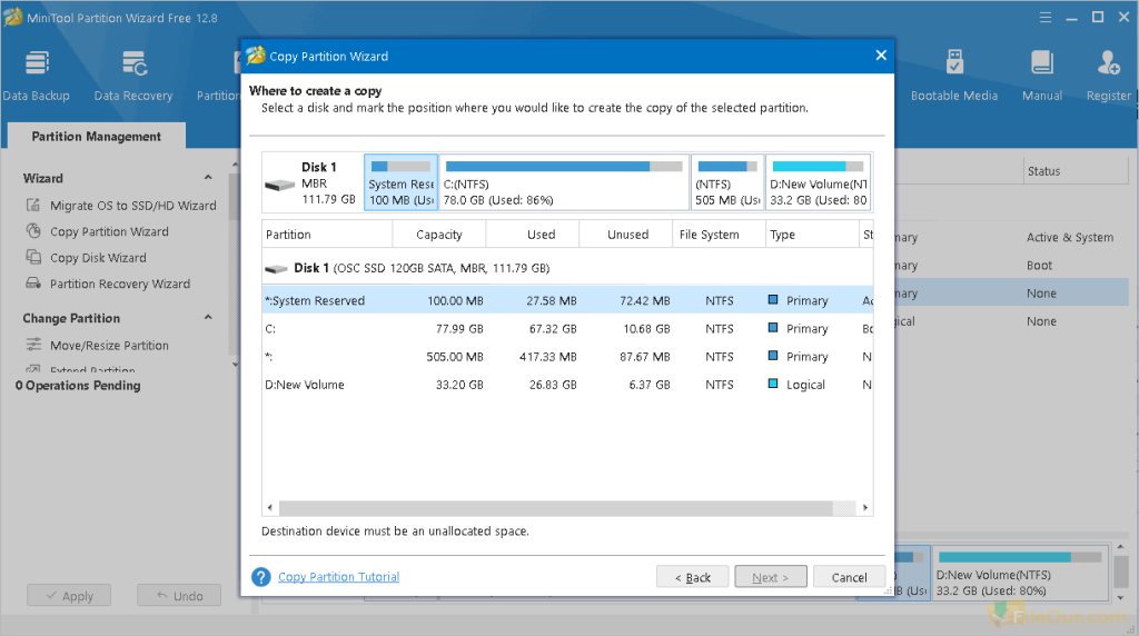 MiniTool Partition Wizard 12.8 Full Free Version Download