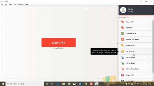 Download iLovePDF Desktop for Windows 11/10/8/7 (32/64 bit)