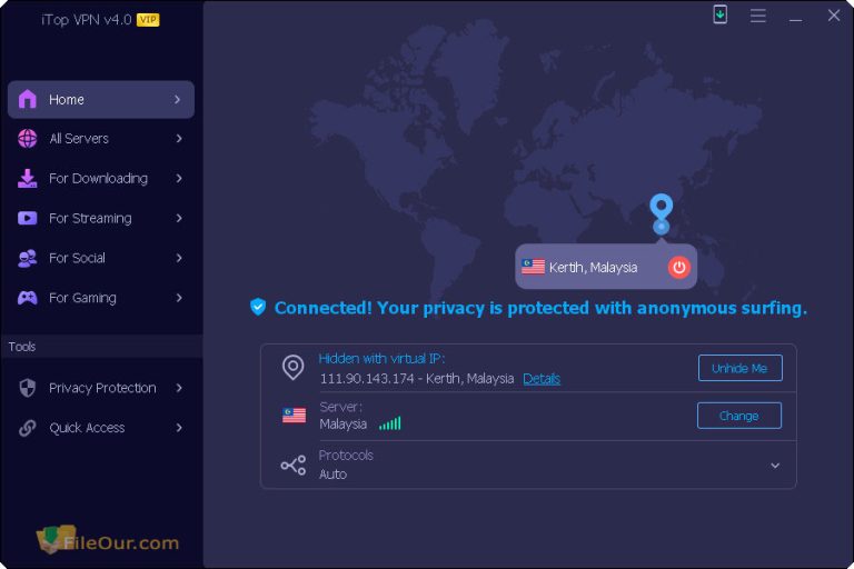 iTop VPN Download for PC (Windows 11/10/8/7) Lifetime Free