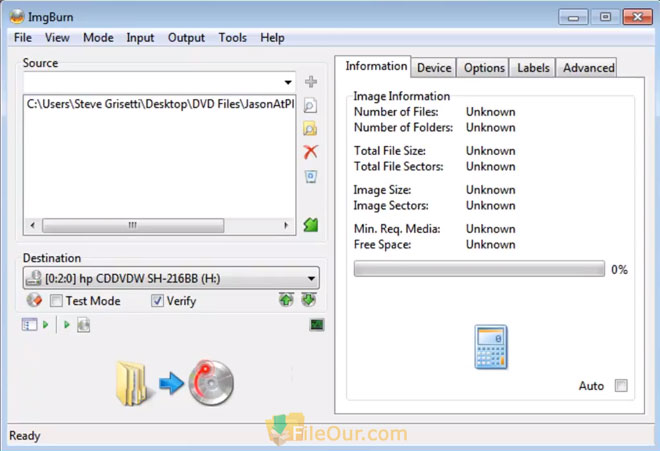 Download ImgBurn Offline Installer (32/64-bit) Windows 11/10
