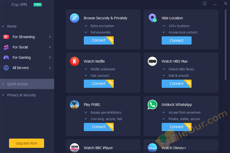 Download iTop VPN for PC (Windows/ Mac) Lifetime Free 2024