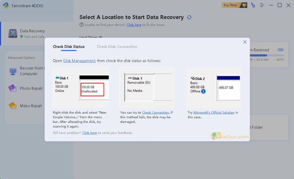 4ddig for Windows Data Recovery Free Download (32/64-bit)