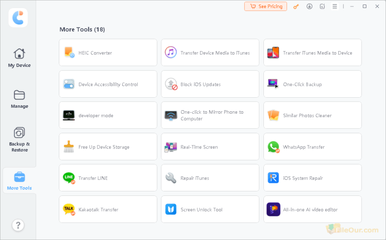 Tenorshare iCareFone for Windows 11/10/8/7 (32/64-bit)