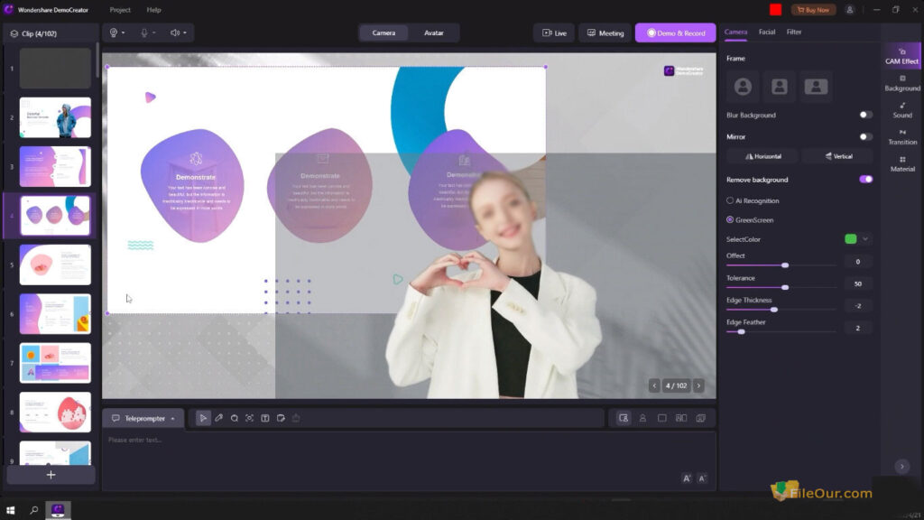Wondershare DemoCreator 7 Offline Installer Download for PC