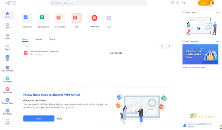 WPS Office Offline Installer for PC Download (32/64-bit)