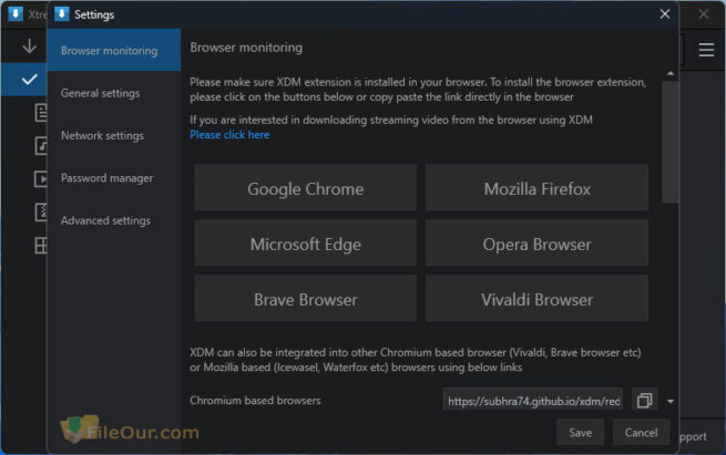 Xtreme Download Manager XDM (32/64-bit) Download for PC